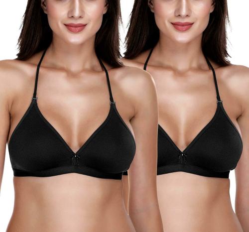 Buy SONA Women's M1018 T-Shirt Bra Full Coverage Non Padded Cotton Online at Best Prices in ...
