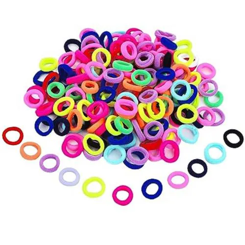 Buy The Maxim Baby Girl's Mini Elastic Soft Rubber Hair Bands Rubber ...