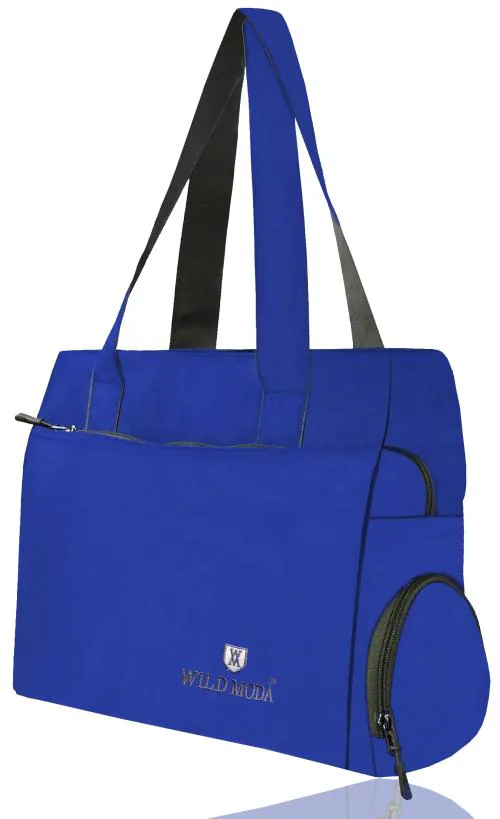 Buy WILD MODA Womania Shoulder and Tote Bag For Women (Blue) Online at ...