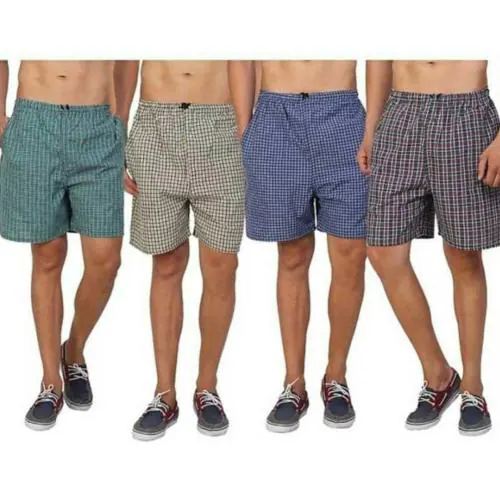 Buy IGNOTO (Pack of 4) Men's Super Combed Cotton Regular Fit Boxer ...