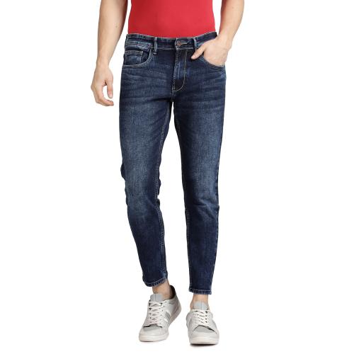 Buy Llak Jeans Men Slim Tapered Fit Mid-Rise Stretchable Online at Best ...