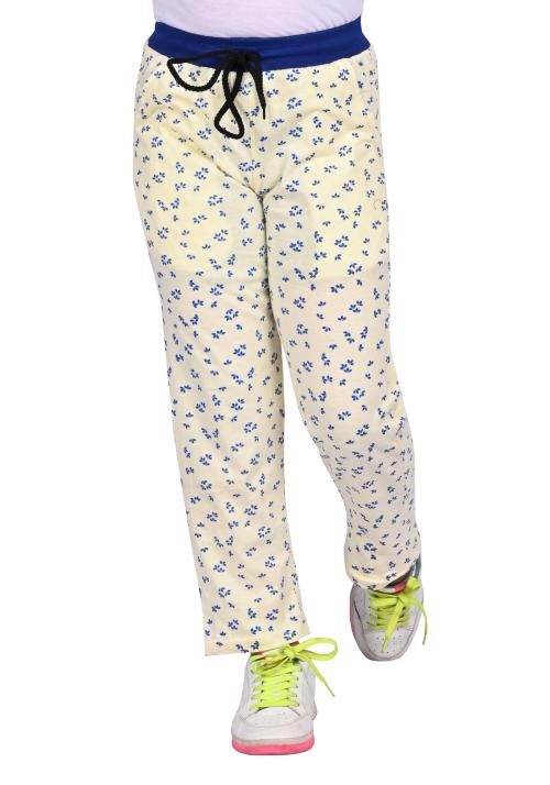 Buy KAYU Girls Cotton Printed Lower Track Pant (Pack of 1) Online at ...