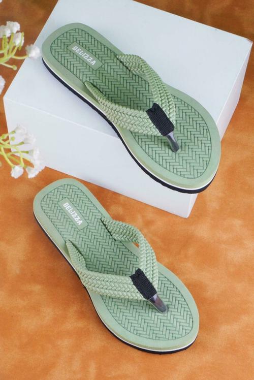 Buy Belizza Flip for women (Green 7) Online at Best Prices in India ...