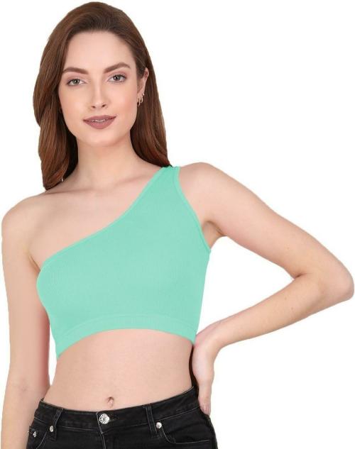Buy THE BLAZZE_Women Cotton Blend Blue Crop Top_XS Online at Best Prices in India - JioMart.