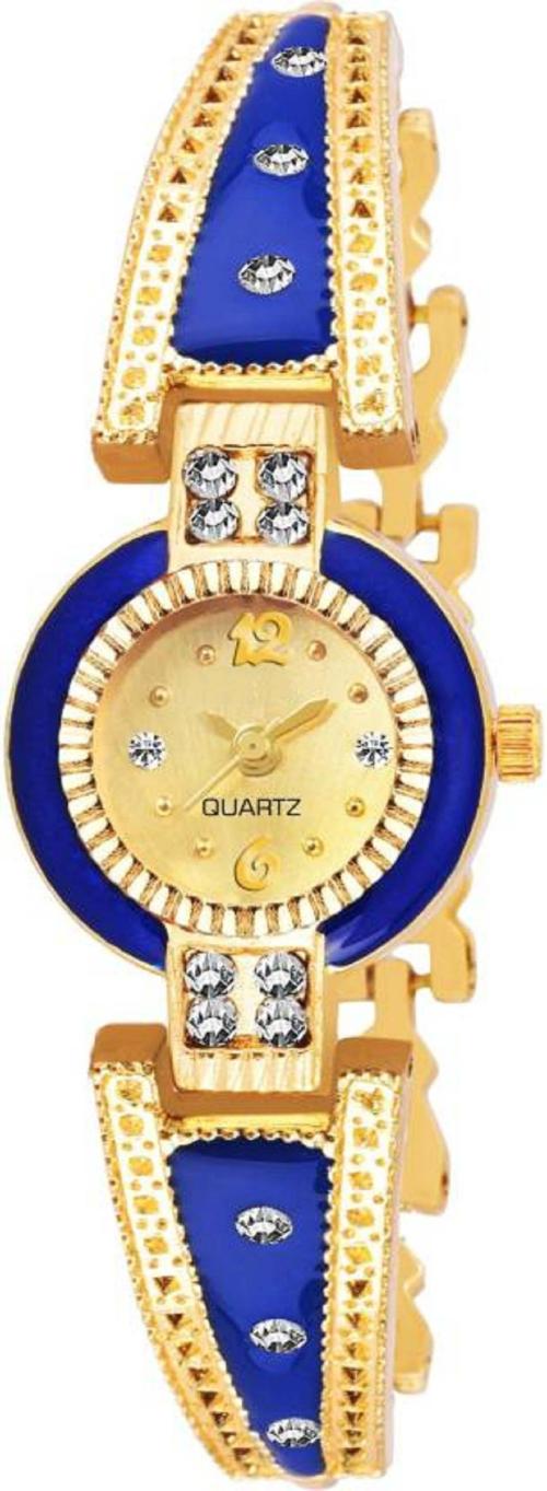 Buy Bolun Analog Gold Dial Gold Strap Watch For Women Online at Best ...