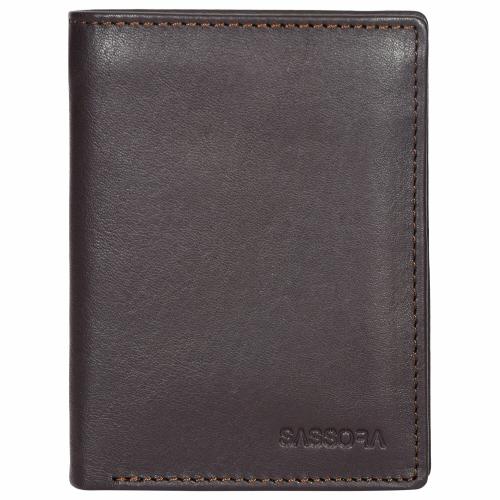 Buy Sassora Genuine Leather Medium Bifold Notecase(Brown) Online at ...