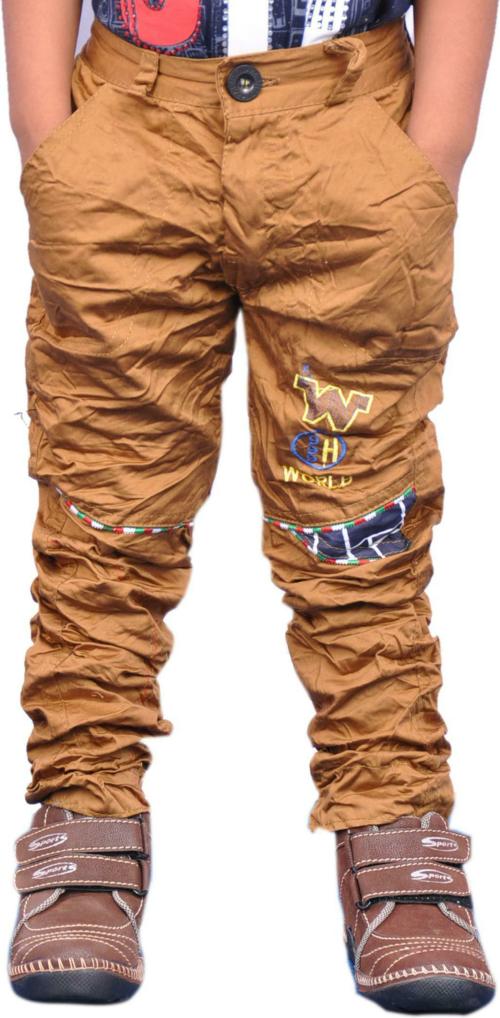 Buy AD & AV Boys Khakhi Solid Cotton Single Cargo Pants Online at Best Prices in India - JioMart.