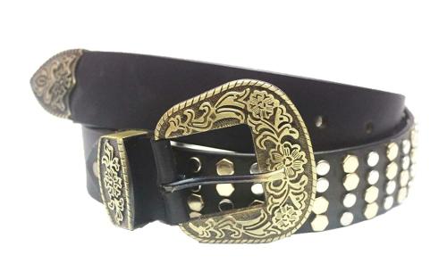 Buy Pelt Leather Men Black Genuine Leather Belt (32) Online at Best ...