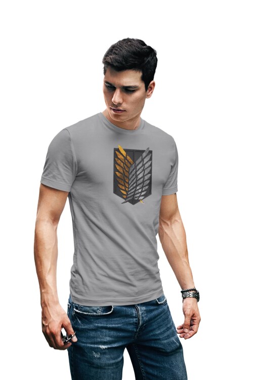 Buy Grey - 2XL Golden Scouts Attack On Titan T shirt For Men TeesTheDay ...