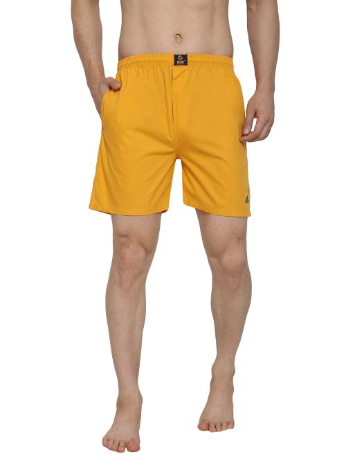 Buy Mischeif Monkey Cotton Boxer Shorts Yellow Colour with 2 Side ...