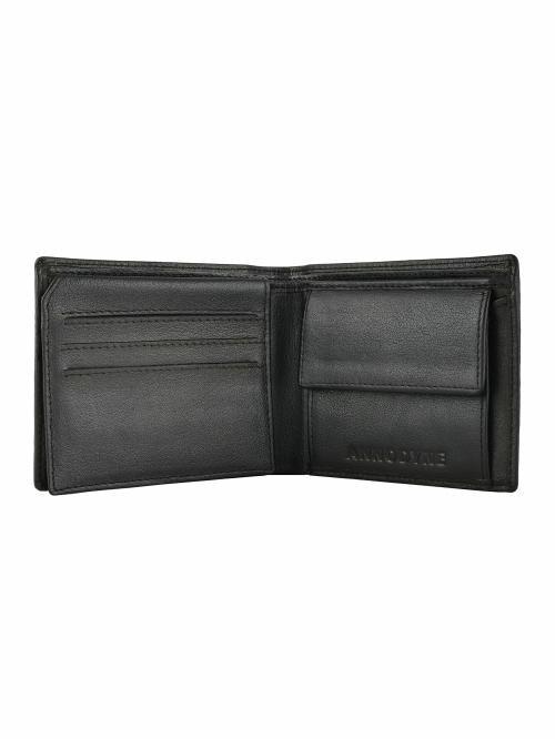 Buy ANNODYNE Leather Designer Log Wallet for Men Wallet (Black) Online ...
