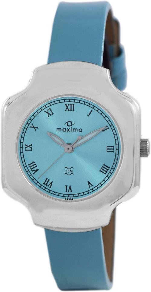 Buy Maxima Analog Blue Dial Blue Strap Watch For Women (41233LMLI ...