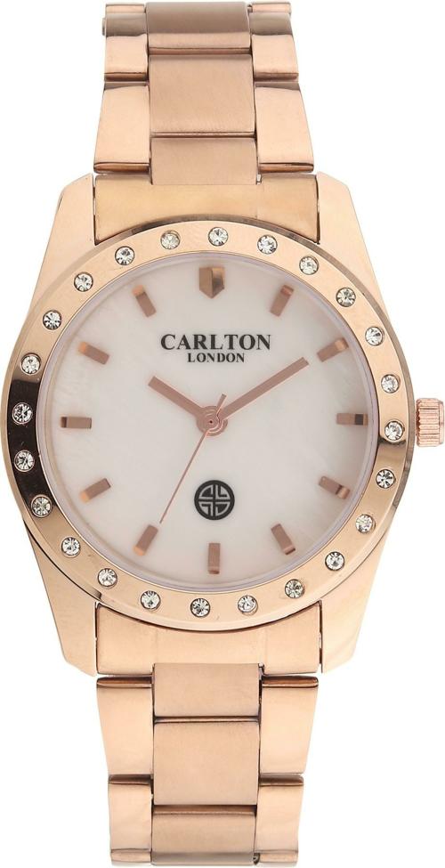 Buy Carlton London White Analog Watch For Women (CL002ROMOR) Online at ...
