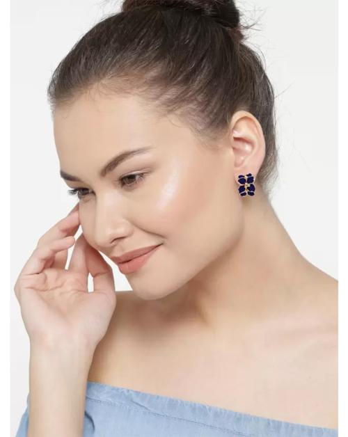 Buy YouBella Fashion Jewellery Crystal Earrings Tops for Girls and ...