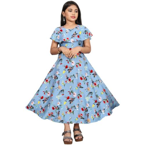 Buy VM STUDIO Crepe Frock For Girl's Online at Best Prices in India - JioMart.