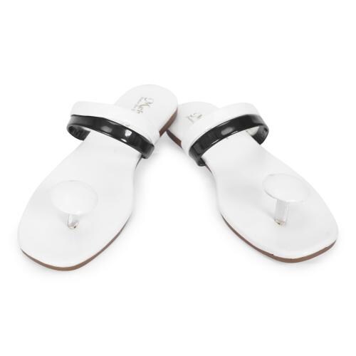 Buy MEHNAM Women Fancy Design One Toe Casual Slippers | Sandals Online ...