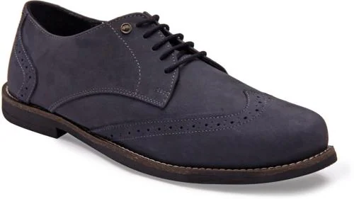 Buy JUMP USA Men Lace Ups Round Tip Shoe (Navy) Online at Best Prices ...