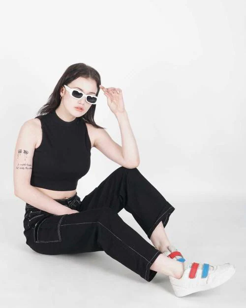 Buy GIRLS CHOICE STUNNING 6 PKT BLACK(W) 32 Online at Best Prices in ...