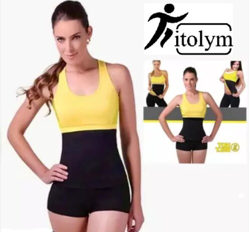 Buy FITOLYM Unisex Hot Body Shaper, Neoprene Slimming Belt, Tummy ...