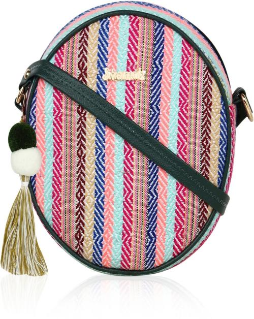 Buy SHAMRIZ Women & Girls Round Sling Bag| Crossbody Bag| One Side Bag ...