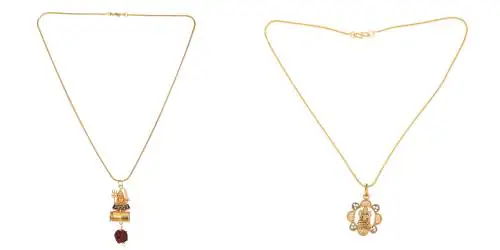 Buy Maalgodam Religious Locket, Goddess Laxmi Locket, Lord Shiva ...