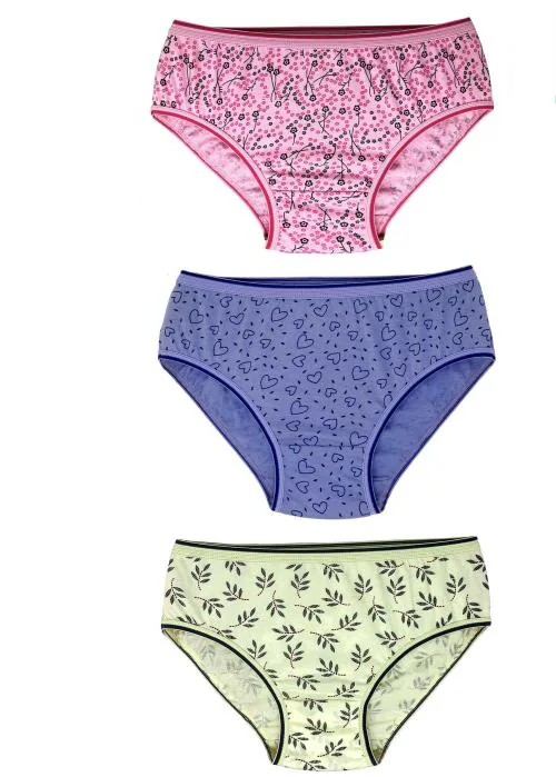 Buy my Omega Women Printed Assorted Cotton Multi Color Panties Combo ...