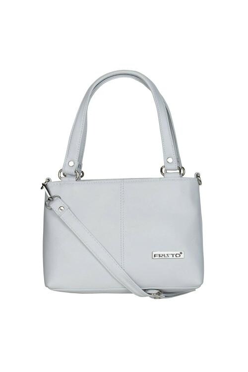 Buy Fristo Light Blue PU Handbag and Sling for Women FRBN 007 Online at ...