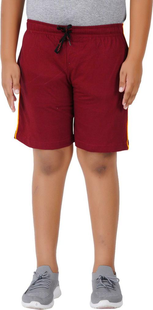 Buy SAN TEE Boys Red Solid Shorts (10-11Y) Online at Best Prices in India - JioMart.