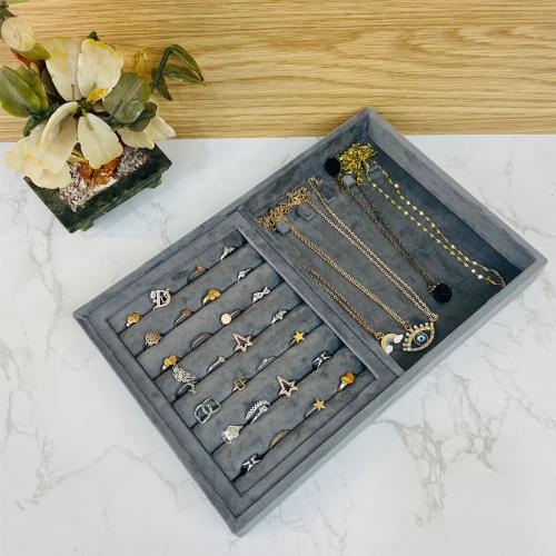 Buy La Trove Portable Luxury Rings & Chains Jewellery Tray | Jewelry ...