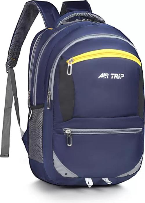 Buy Touch man Large35 L Lapt Backpack At-Foam Patti Blue Bag (Blue ...