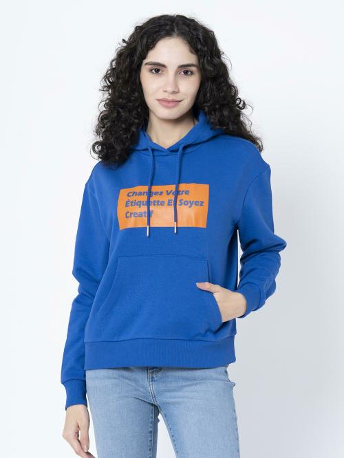 Buy Red Tape Women Typographic Casual Hoodies Online at Best Prices in ...