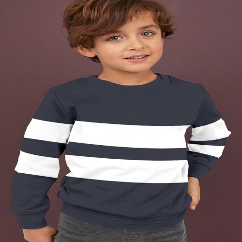 Buy LONDON CAPITAL Boy's Regular Fit Cotton Blend Full Sleeve T-Shirt ...