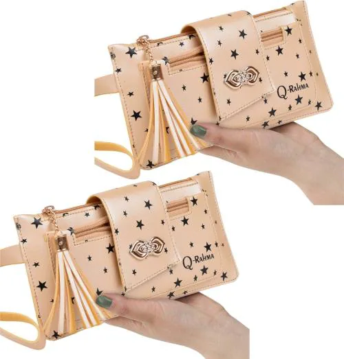 Buy Fances Casual, Formal, Formal Gold Clutch (Pack of: 2) Online at ...