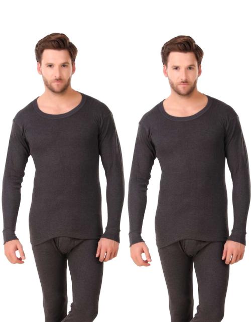 Buy Inner Element Men's Thermal Top Pack of 2 / FullSleeve Round Neck ...