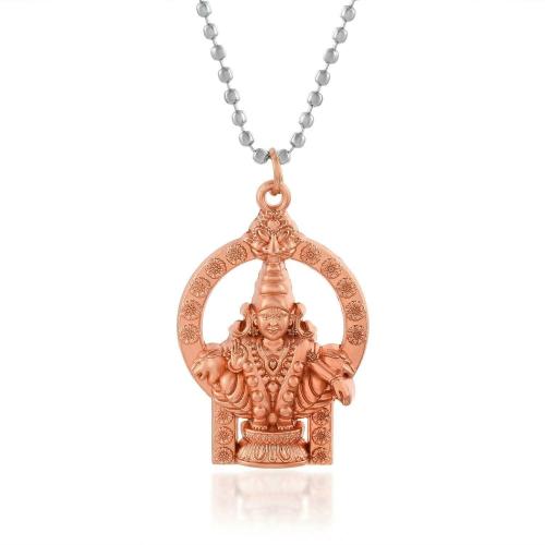 Buy Morir Handmade Copper Antique Finish Ayyappa Swamy Locket Pendant ...