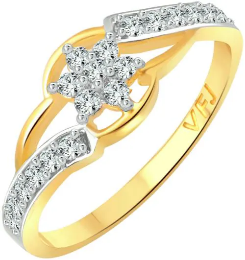 Buy Vighnaharta Gold Alloy 15 Ring (Women And Girls) Online at Best ...