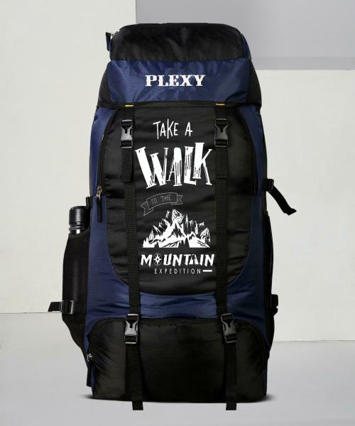 Buy Plexy Printed Multicolour Polyester Rucksack 60 L Online at Best ...