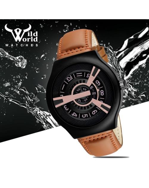 Buy Wild world Lifestyle Unique Strip Round Dial|Luxury Analog Wrist ...