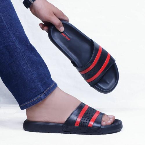 Buy Richale New Trending Black Slider For Men Online at Best Prices in ...