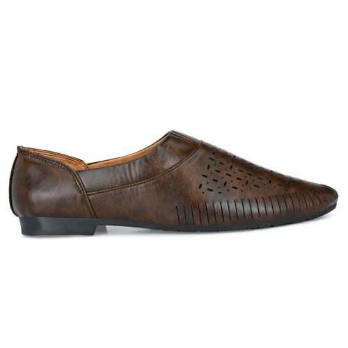 Buy KIATU Ethnic and Traditional Wedding Attractive Black Stylish ...