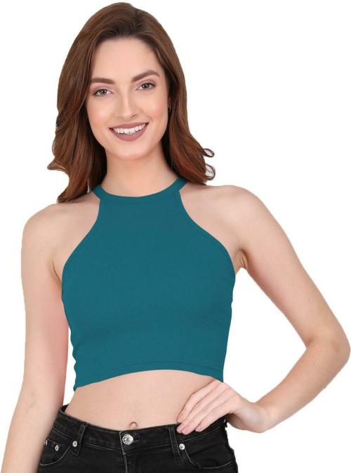 Buy THE BLAZZE_Women Cotton Blend Blue Top_L Online at Best Prices in India - JioMart.