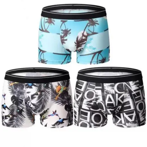 Buy PRINTED MULTICOLOR TRUNKS FOR MEN (pack of 3) 52 Online at Best ...