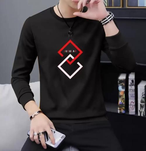 Buy Baguchi Printed Men Round Neck Black T-Shirt Online at Best Prices in India - JioMart.