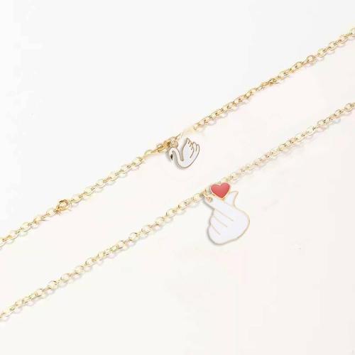 Buy Pinapes BTS Duck Design Layer Necklace Girls N Women Online at Best ...