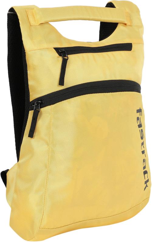 Buy Fastrack Khaki Fabric Backpack, 7 L For Women Online at Best Prices ...