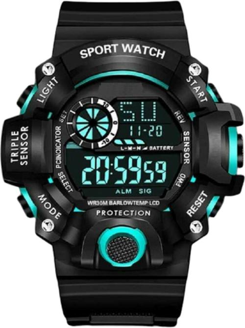 Buy Hala Digital Purple Watch for Men - (HALA TURQUOISE-SSA) Online at ...