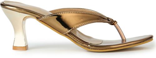 Buy Shimari Trendy COPPER Heels For Women Online at Best Prices in ...