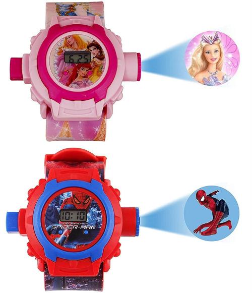 Buy Zest4Kids Multicolor Dial Strap 24 Image Projector Watch For Kids ...