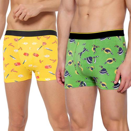Buy bummer Printed Trunks For Men | Micro Modal Fabric Feels Soft & Cozy | 4 Way Stretch ...