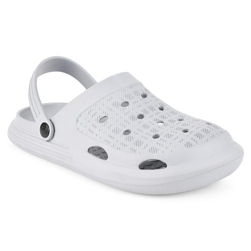 Buy Paragon Grey Easy-to-wear Easy-to-wash Lightweight Clogs for Men ...